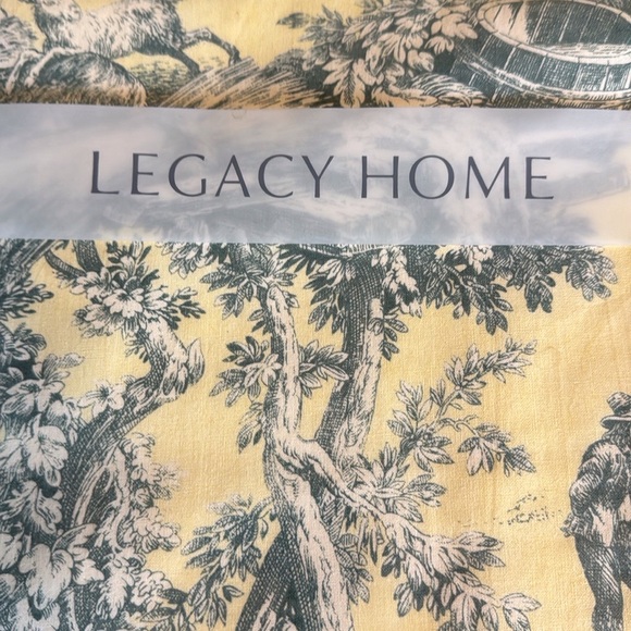 Legacy | Bedding | Legacy Home Lutece Cypress French Toile Duvet Cover ...
